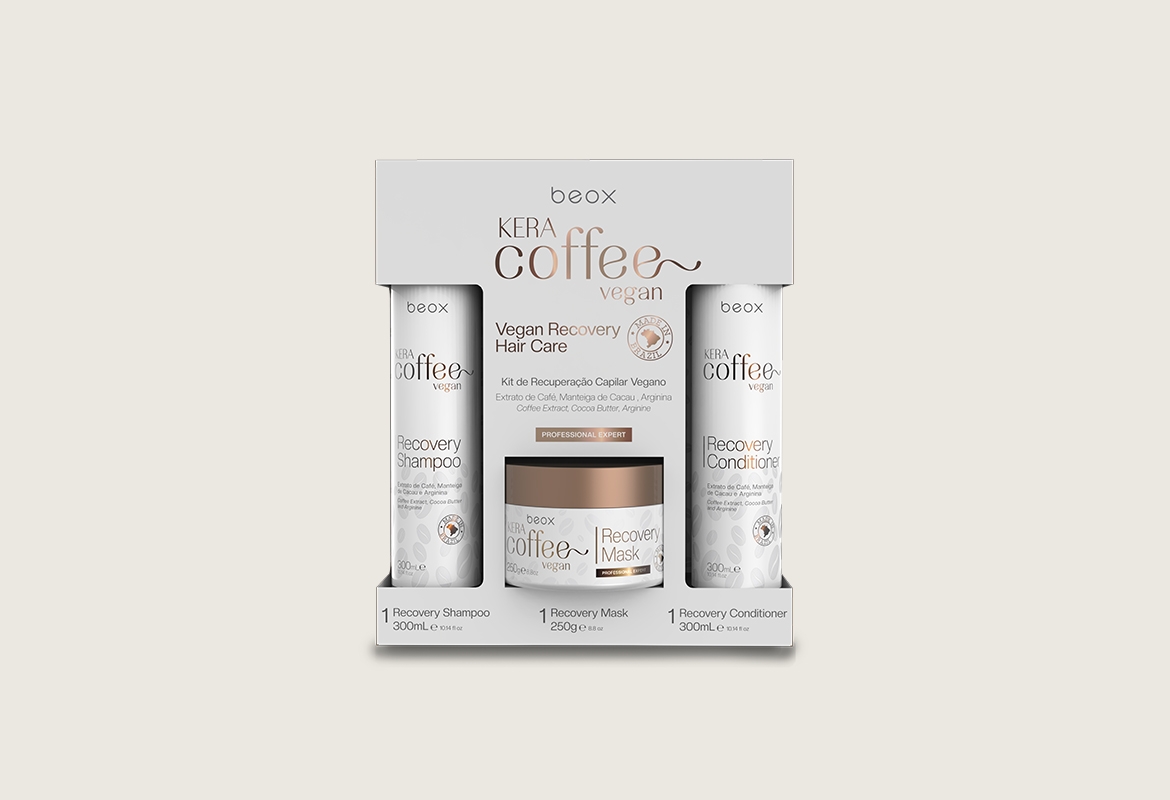 Kit KeraCoffee Vegan Home – 300ml – BEOX - Beyond Studio INC