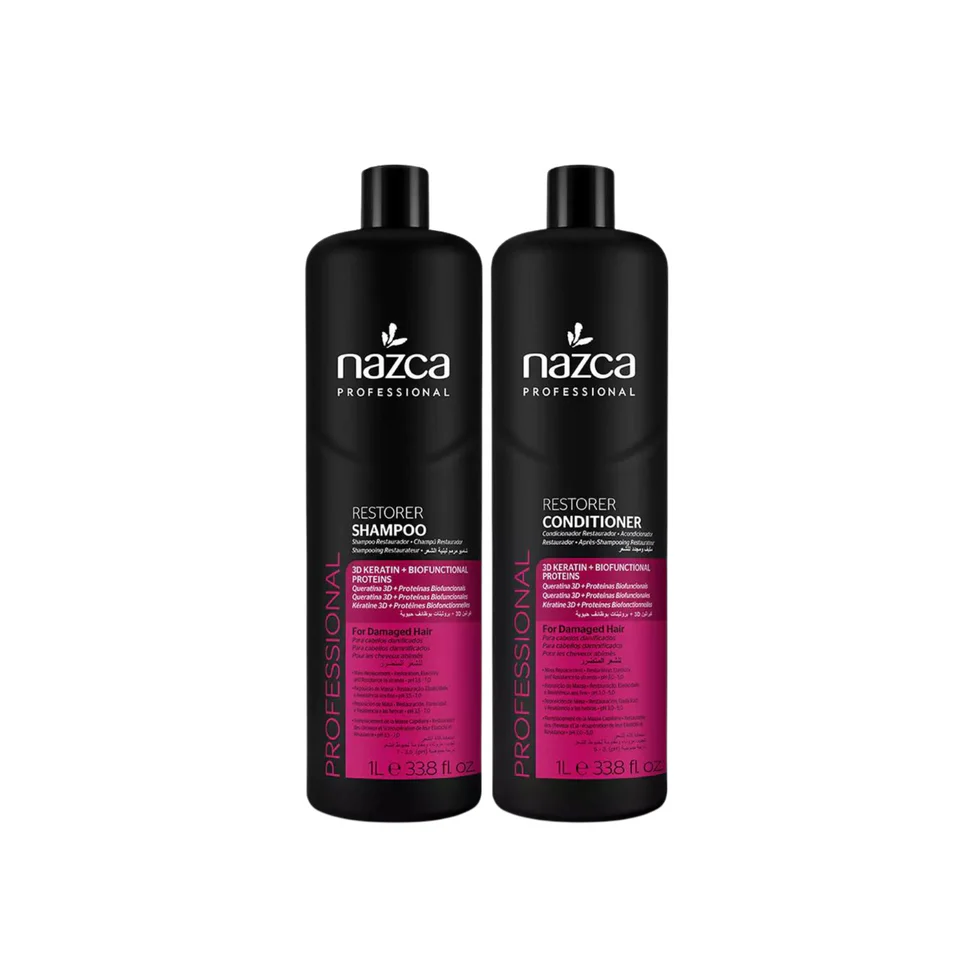 Kit Treatment NAZCA Shampoo + Conditioner 2X1L - Beyond Studio INC