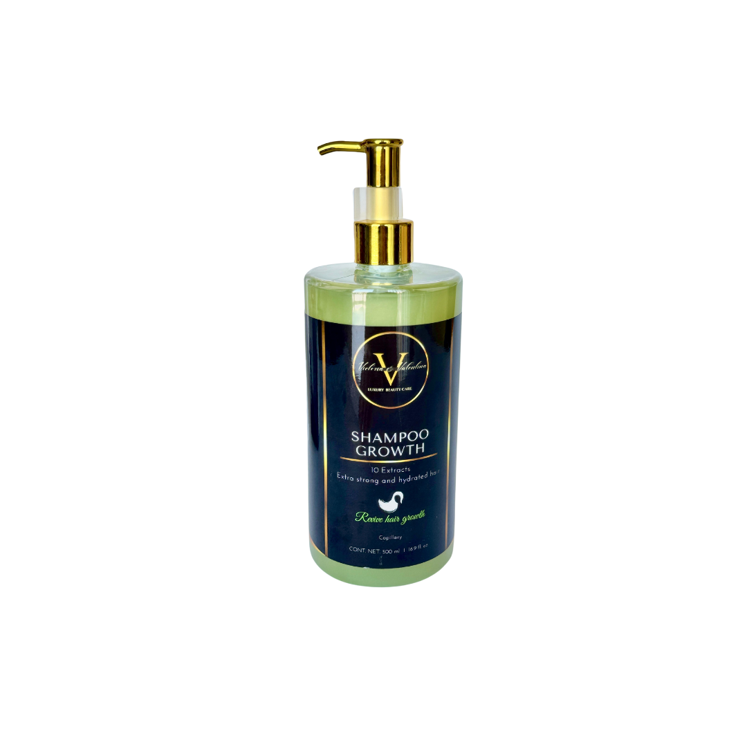 Growth Shampoo (10 Extracts – Organic) - Beyond Studio INC